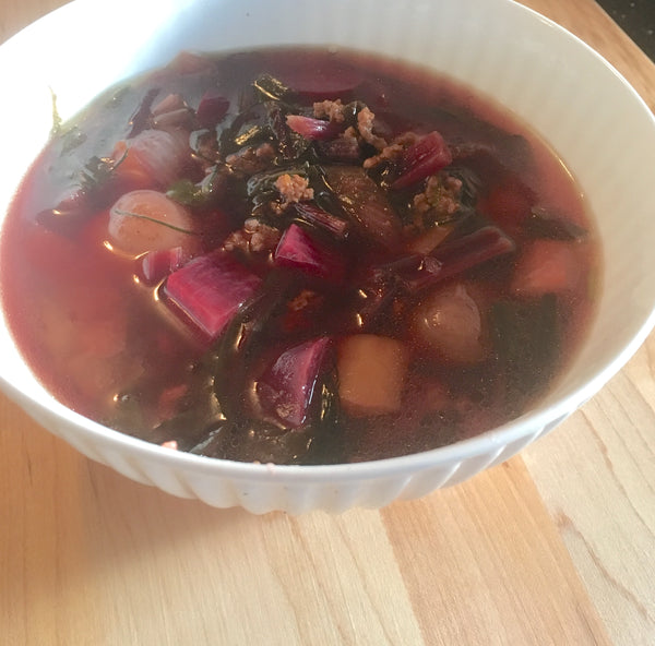 Grandpa Art's Borscht - Farm Wife Style